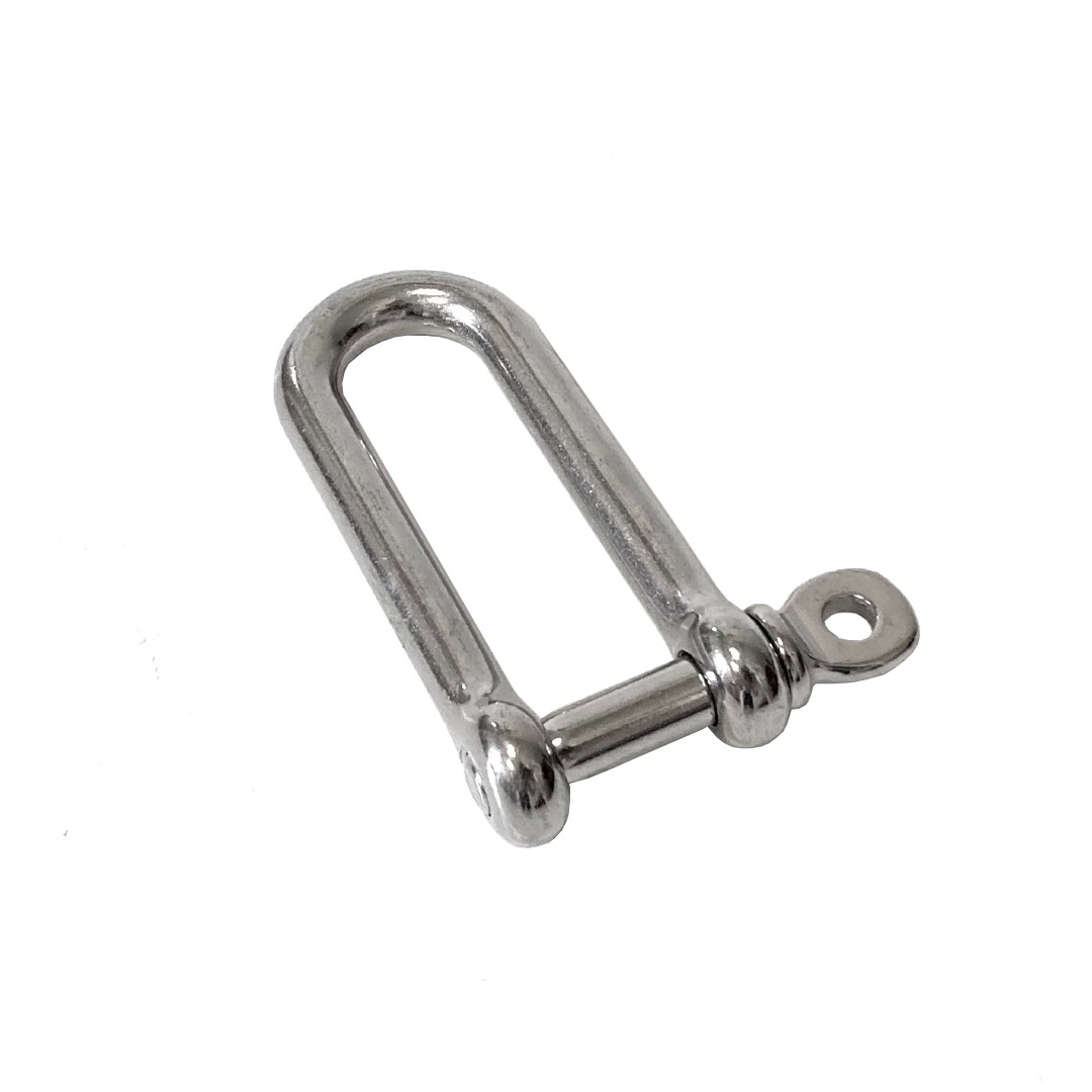 Long Stainless Steel D Shackle | Onward Marine