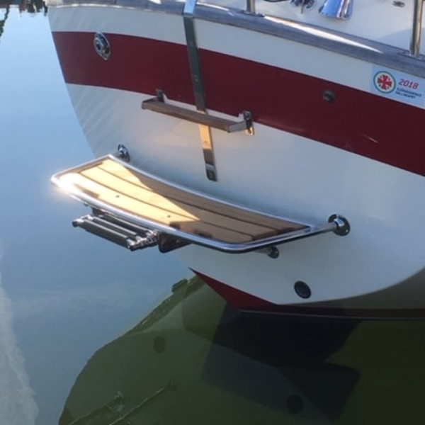 Sailing Boat Stern Platform 1000x380mm | Onward Marine