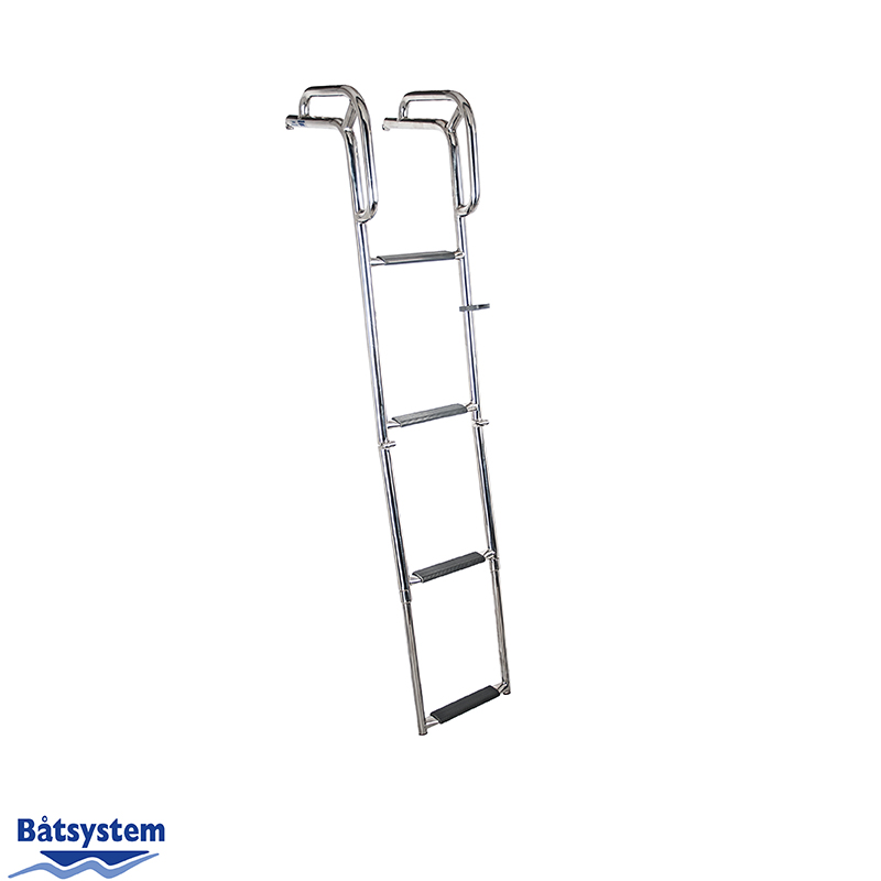Stainless Steel 4 Step Hook Ladder | Onward Marine