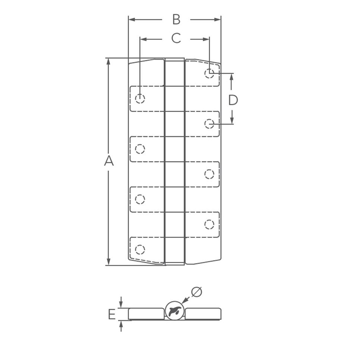 SEAM Friction Hinge | Onward Marine