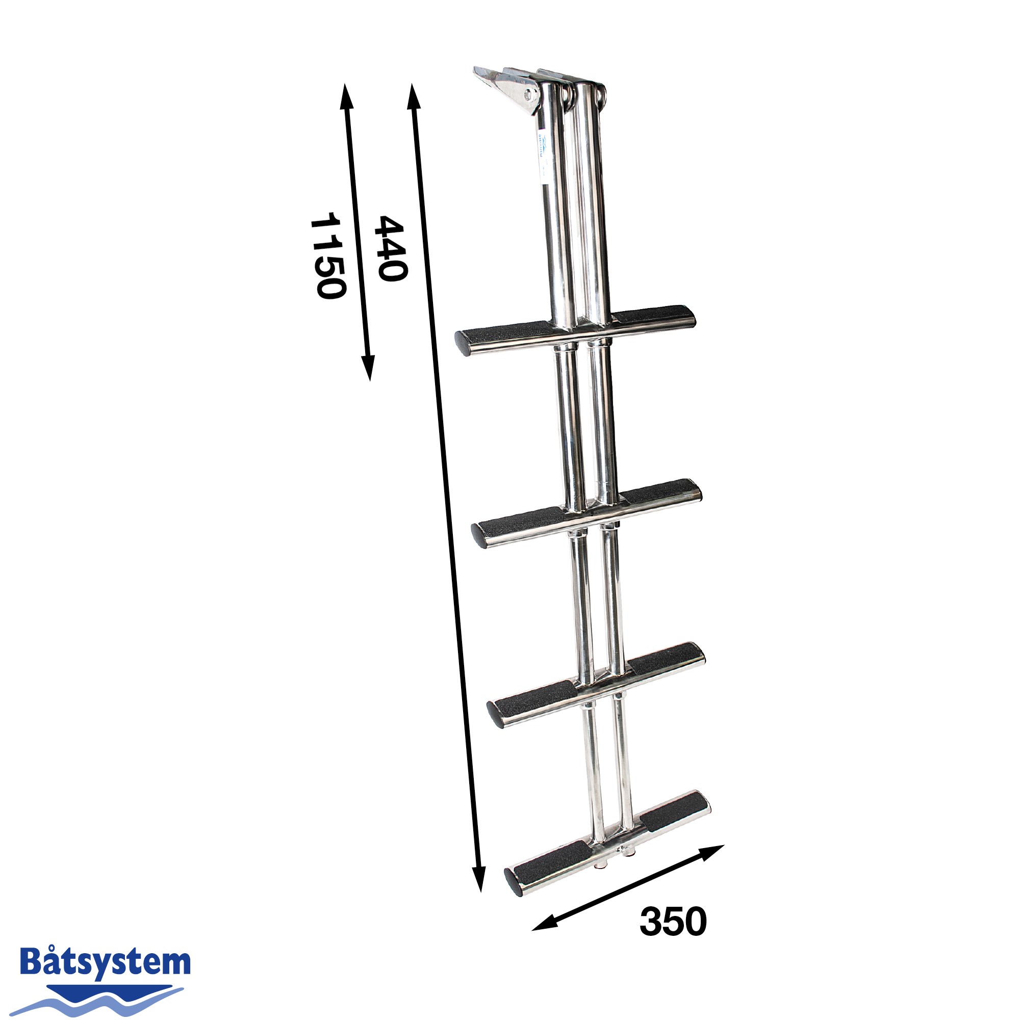 4 Step Telescopic Diving Ladder | Onward Marine
